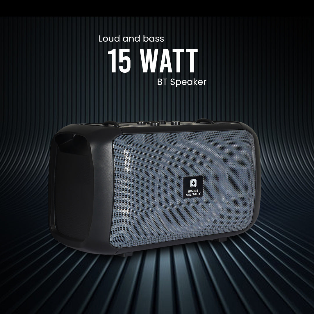 SM BT SPEAKER SEISMIC RED+BLACK